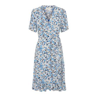 Part Two Blumiges Windsurfer Kleid mit R&uuml;schen - - Dresses - Damen - Mehrfarbig - 2XS