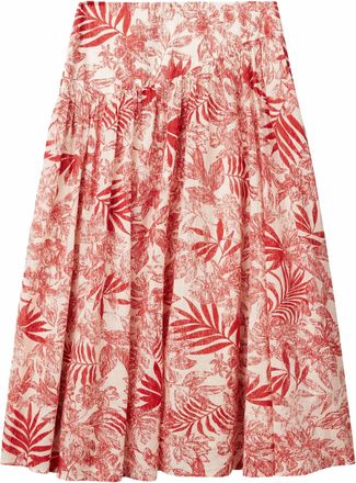 Benetton Damen Gonna 4endd004r Rock, Mehrfarbig, M