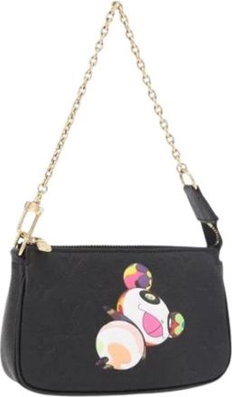 Louis Vuitton Pre-owned Mini Accessory Pouch - Femme - Pre-owned - Noir - Taille: ONE Size