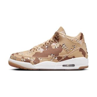 Nike Jordan W&uuml;ste Camo Sneakers - - Sport - Damen - Braun - 38 1/2 EU