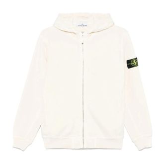 Stone Island Herren, Sweatshirts & Hoodies, Wei&szlig;, XLGr&ouml;&szlig;e
