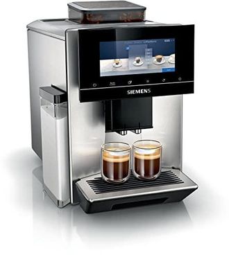 SIEMENS Siemens, Superautomat, EQ900, Barista-Modus, 2 Keramikmühlen, Display Touch&Slide 6,8 Zoll (6,8 Zoll), Home Connect, Edelstahl, TQ903R03