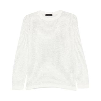 Fabiana Filippi Femme, Pulls, Blanc, Taille: 42 FR Pull ras du cou