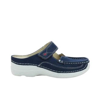 Wolky Femme, Chaussures, Bleu, Taille: 41 EU Chaussons Bleus Roll Chaussures