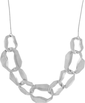 Dansk Copenhagen Collier court &agrave; maillons fluides Elysian - Femme - Accessoires - Gris - Taille: ONE Size