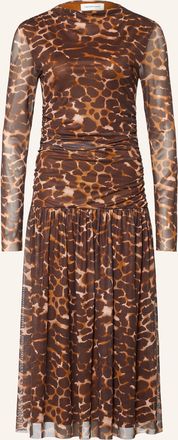 Fabienne Chapot Mesh-Kleid Bello braun