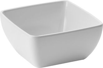 Lacor Salatschüssel, Melamin, klassisch 12 x 12 x 6 cm weiß