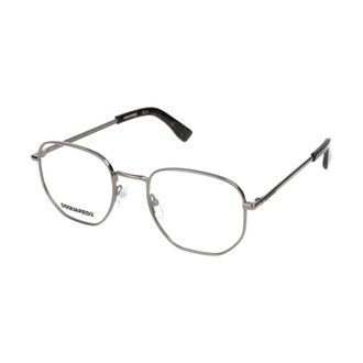 Dsquared2 Homme, Accessoires, Gris, Taille: 52 MM Lunettes &Eacute;l&eacute;gantes Ruthenium