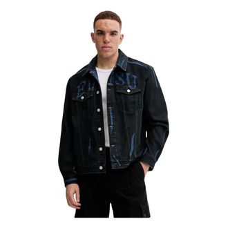 Evisu Herren, Jacken, Schwarzk, XLGr&ouml;&szlig;e