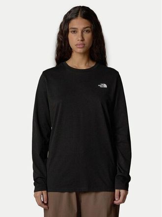 The North Face Bluse Simple Dome NF0A87QP Schwarz Relaxed Fit