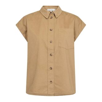 Co'Couture Damen, Blusen & Hemden, Beige, LGr&ouml;&szlig;e