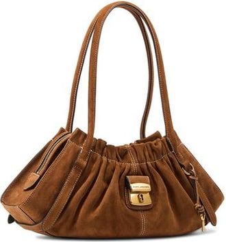 Marc Jacobs Sac &agrave; main The Satchel en cuir su&eacute;d&eacute;