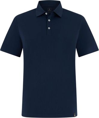 Boggi Milano Homme, Tops, Bleu, Taille: S Polo en Polyester Haute Performance