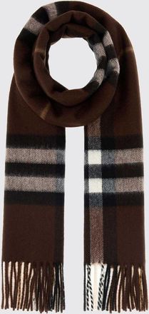 Burberry Schal aus reinem Kaschmir mit Check-Muster und Fransen