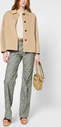 Gerard Darel Manteau court chin&eacute; -SIENNA - Sable