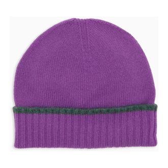 Gallo Gallo, unisex, Accessoires, Violet, Taille: ONE Size Cuffed Beanie
