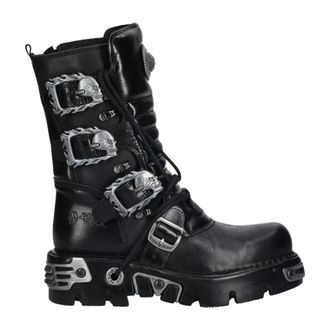 New Rock Ankle Boots - - Shoes - Damen - Schwarzk - 36 EU