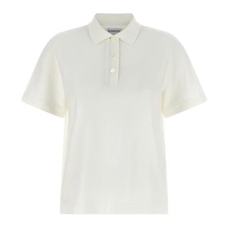 Burberry Femme, Tops, Blanc, Taille: 42 FR Polo Chemises