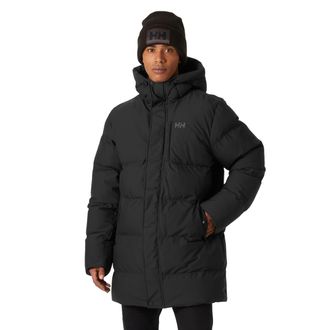 Helly Hansen Herren Alby Puffy Parka, 990 Schwarz, L