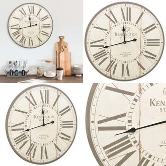 vidaXL Vidaxl - Vintage Wanduhr London 60 cm - Uhr - Uhren - Home & Living - Mehrfarbig
