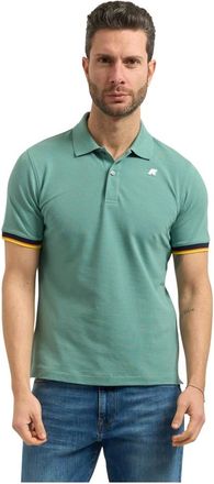 K-Way Homme, Tops, Vert, Taille: M Vincent Pique Slim Polo