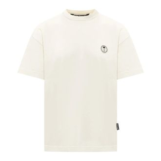 Palm Angels Homme, Tops, Blanc, Taille: S Palm Regular TEE