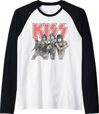 Kiss Schreien Sie es laut Portr&auml;t Raglan