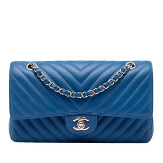 Chanel Pre-owned Vintage Quilted Shoulder Bag - - Pre-owned - Damen - Blau - ONE SIZE