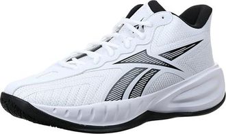 Reebok Baskets Basses Unisexes, Blanches, Noires et Grises, Taille 37,5 UE, White Core Black Barely Grey, 37.5 EU