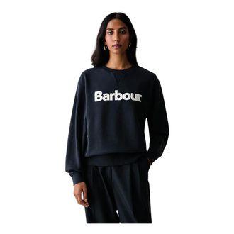 Barbour SweaT-shirt Hartland - Femme - Sweatshirts et sweats &agrave; capuche - Bleu - Taille: 42 FR