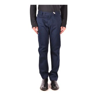 La Martina Homme, Pantalons, Bleu, Taille: W32 Pantalon Slim-fit