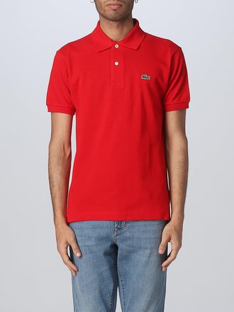 Lacoste Polo Homme couleur Rouge