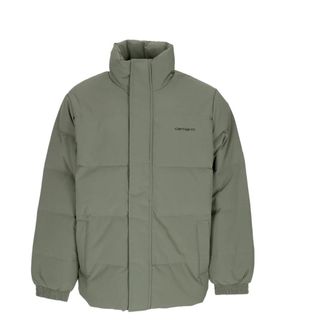 Carhartt Work in Progress Daunenjacke mit hohem Kragen - - Jackets - Herren - Gr&uuml;n - S