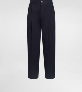 Dolce & Gabbana Hose Aus Baumwolle - Mann Hosen Und Shorts Blau 54