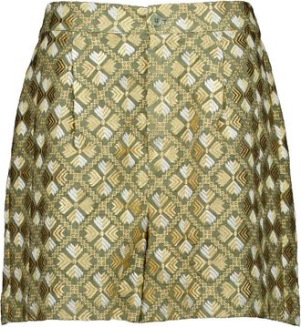 Greek Archaic Kori Femme, Shorts, Vert, Taille: 40 FR S26K-4061097 Short Shorts
