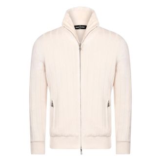 Gran Sasso Cardigan 23146/15567 - - Knitwear - Herren - Beige - 2XL