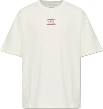 Sams&oslash;e & Sams&oslash;e Sagergei T-Shirt - - Tops - Herren - Beige - M