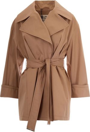 Herno Femme, Manteaux, Brun, Taille: 38 FR Manteaux ceintur&eacute;s