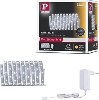 Paulmann MaxLED 250 Basisset 3m Warmweiß IP44 Protec