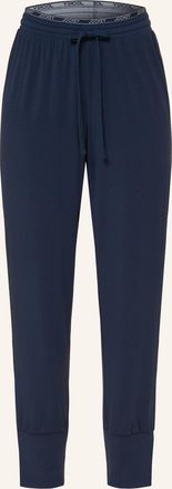 Jockey Schlafhose Soft Touch Luxe blau