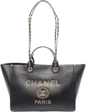 Chanel Damen, Pre-Owned, Schwarzk, ONE SIZEGröße