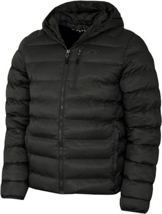 Calvin Klein Mens Veste rembourrée tissée Gabriel - Feuilles persistantes - XL