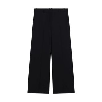 The Row Femme, Pantalons, Bleu, Taille: 38 FR Wide Pantalons