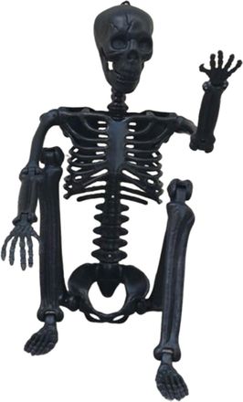 Generic Halloween-Skelett-Dekorationen - faltbares menschliches Knochenmuster f&uuml;r festliche Dekorationen - Gruselige Halloween f&uuml;r Balkone Hinterhof Rasen Ter