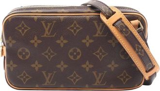 Louis Vuitton sac Monogram Pochette Mary Bandoulière (2004) - Marron