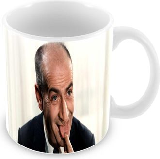 Fabulous Mug Louis de Funès auf der französischen Sprache Schauspieler Legende