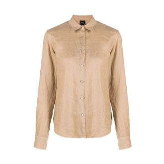 Aspesi Femme, Blouses et Chemises, Beige, Taille: 34 FR Shirt Mod. 5422