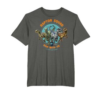 Jurassic Park Camp Cretaceous Raptor Squad Run With Us T-Shirt