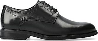 Mephisto Chaussure à Lacets en Cuir Kevin pour Homme Noir (Numeric_45_Point_5)