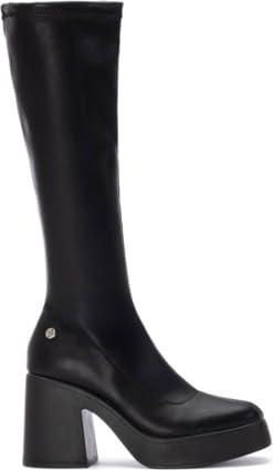 Xti Botte femme Femme Noir - Chaussures confortables et polyvalentes - Mode d&eacute;contract&eacute;e - Mod&egrave;le 14470701 (Taille38)